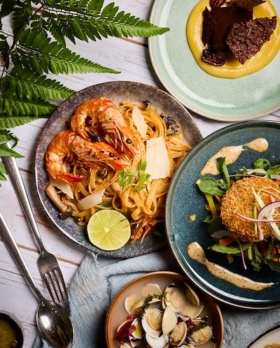 Sky22 Menus: A La Carte, Semi-Buffet Lunch, Seasonal